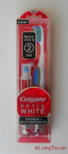 Colgate Optic White Toothbrush + Whitening Pen Review